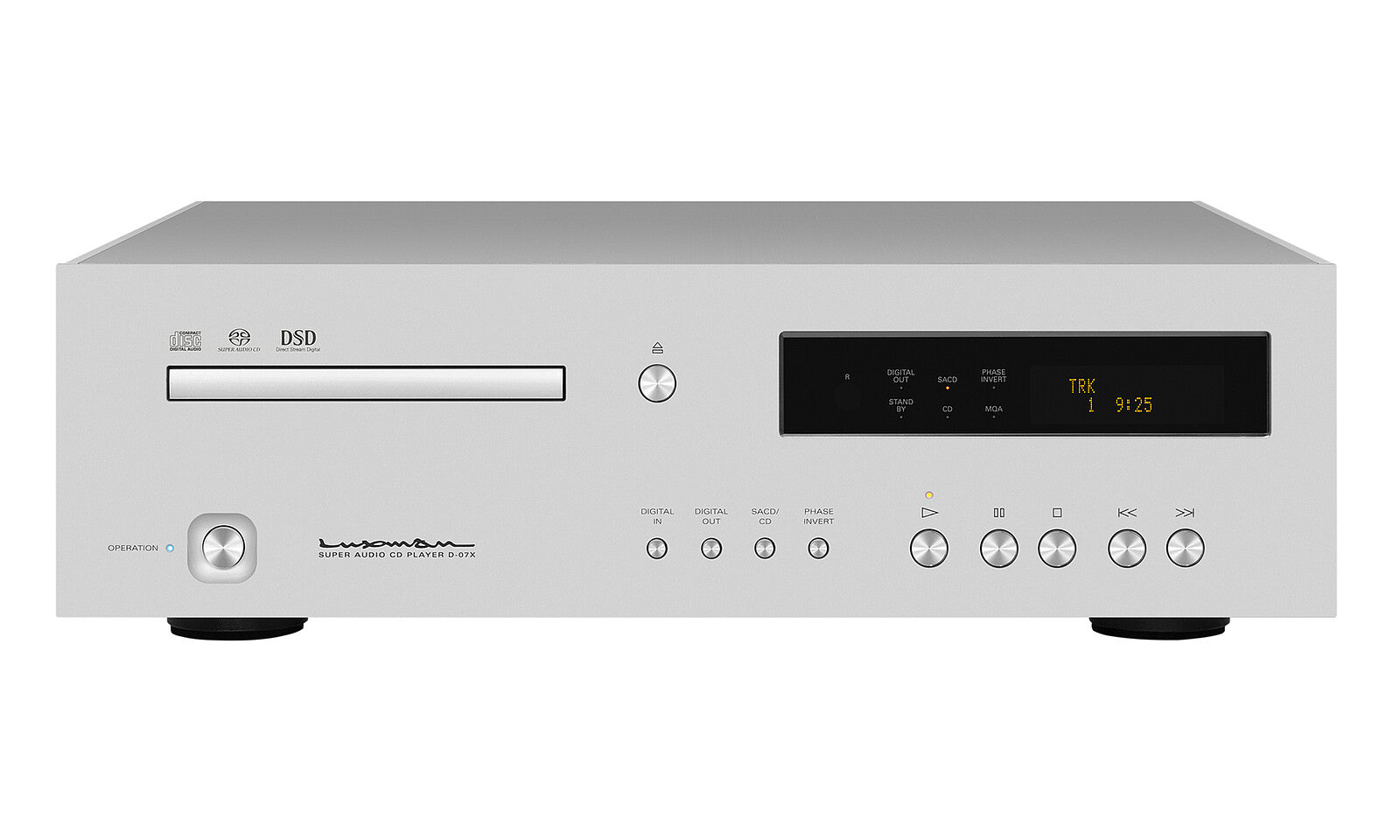 Luxman D-07X SACD/CD player – Klang Maschine